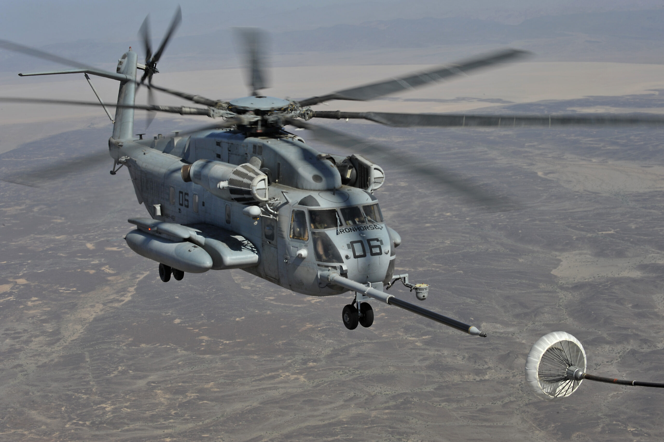 Συντριβή ελικοπτέρου των Πεζοναυτών CH-53E Super Stallion