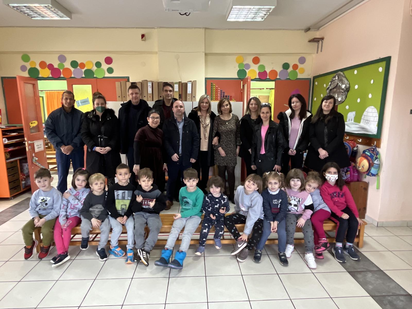 Παράδοση Υλικοτεχνικού Εξοπλισμού στο Νηπιαγωγείο Αεροδρομίου Νέας Αγχιάλου