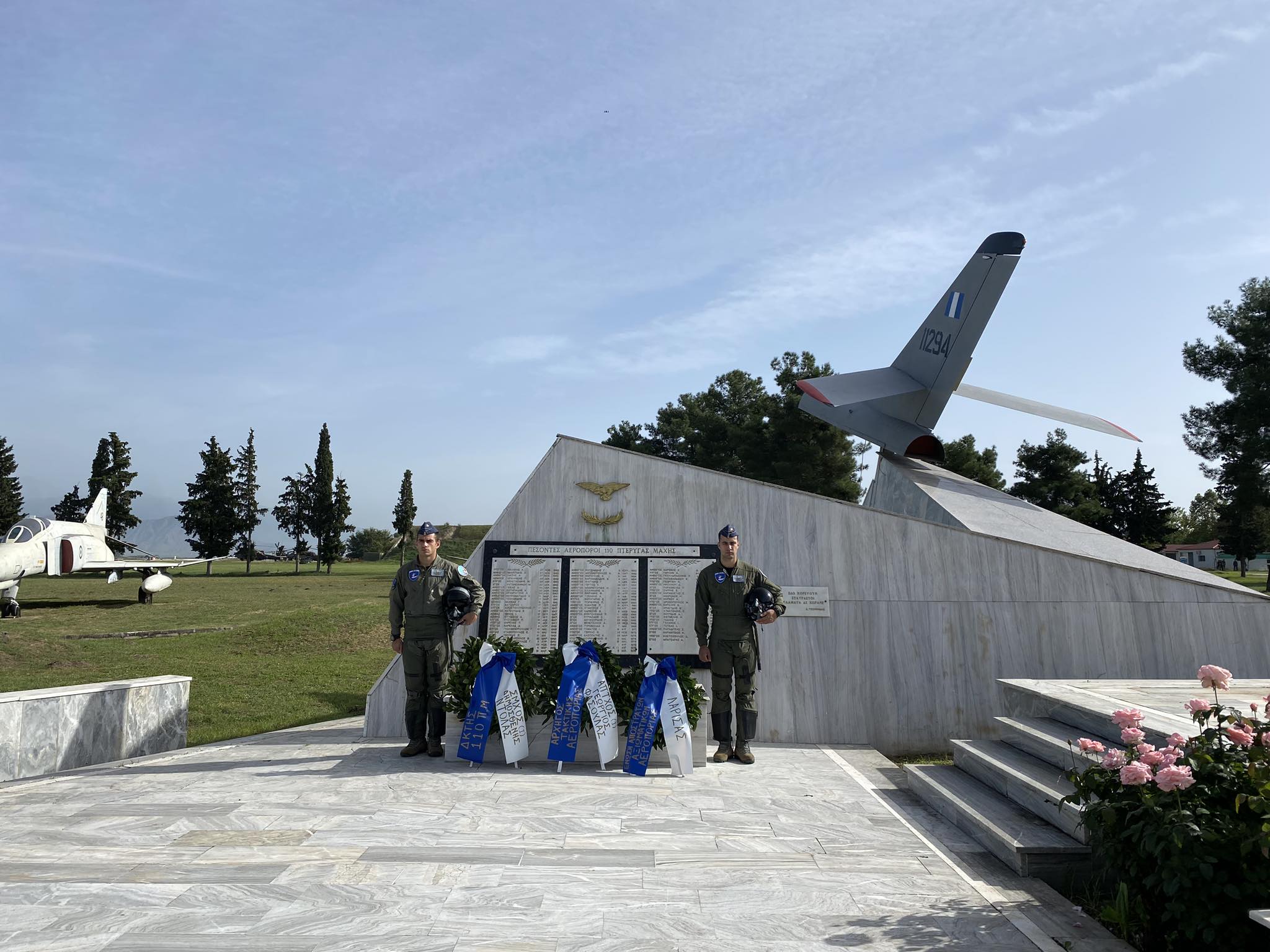 Ο εορτασμός της Πολεμικής Αεροπορίας στην 110 Πτέρυγας Μάχης - Πολεμική ...